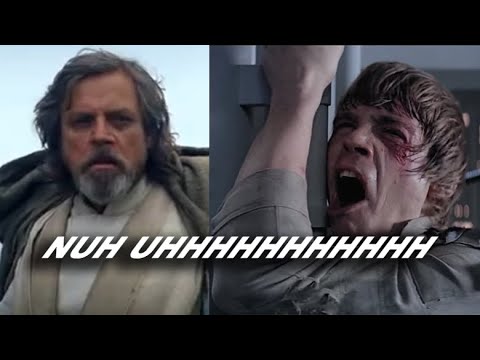Luke Skywalker Meets His Future Self - NUH UH - YouTube