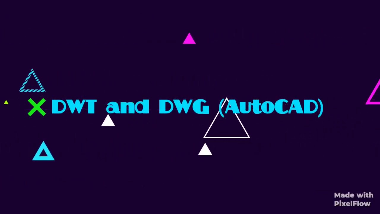 How to create Dwt and Dwg AutoCAD. - YouTube