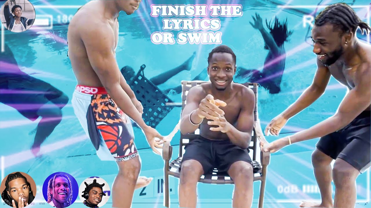 FINISH THE LYRICS OR SWIM IN THE POOL RAPPER EDITION LIL BABY/LIL DURK ...