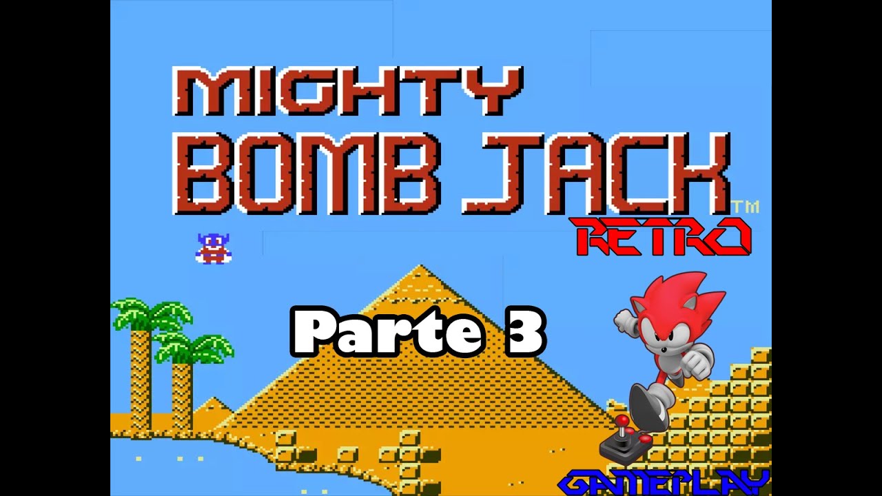 Bomb Jack NES 1987 Gameplay 3 parte - YouTube