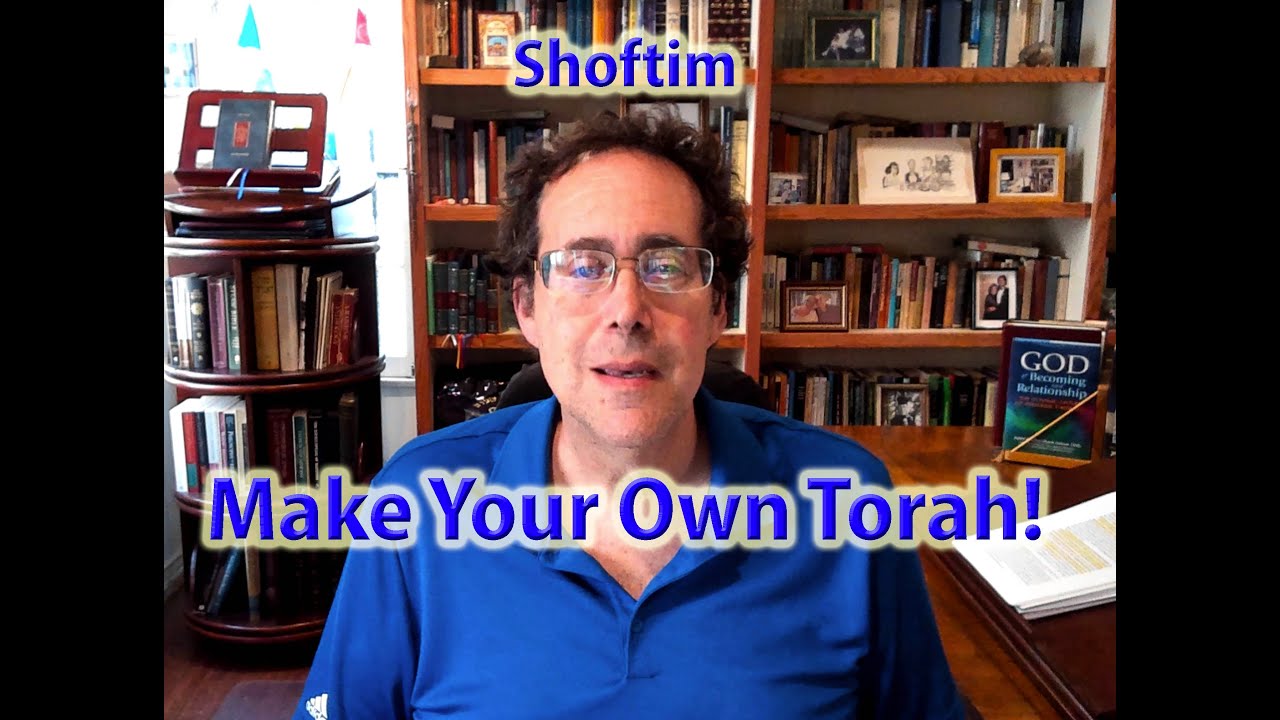 A MOMENT OF TORAH: Write Your Own Torah! (Shoftim) - YouTube