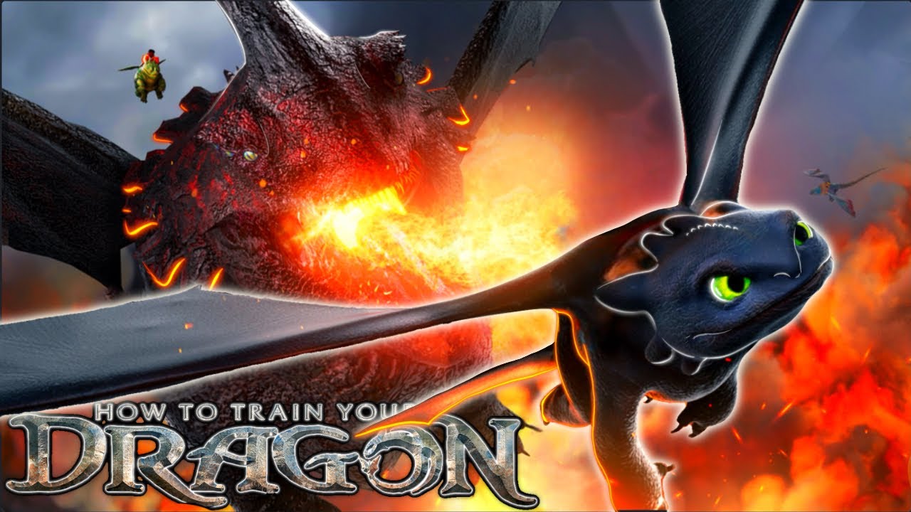 Red Death BOSS BATTLE Event in Roblox How to Train your DRAGON - YouTube