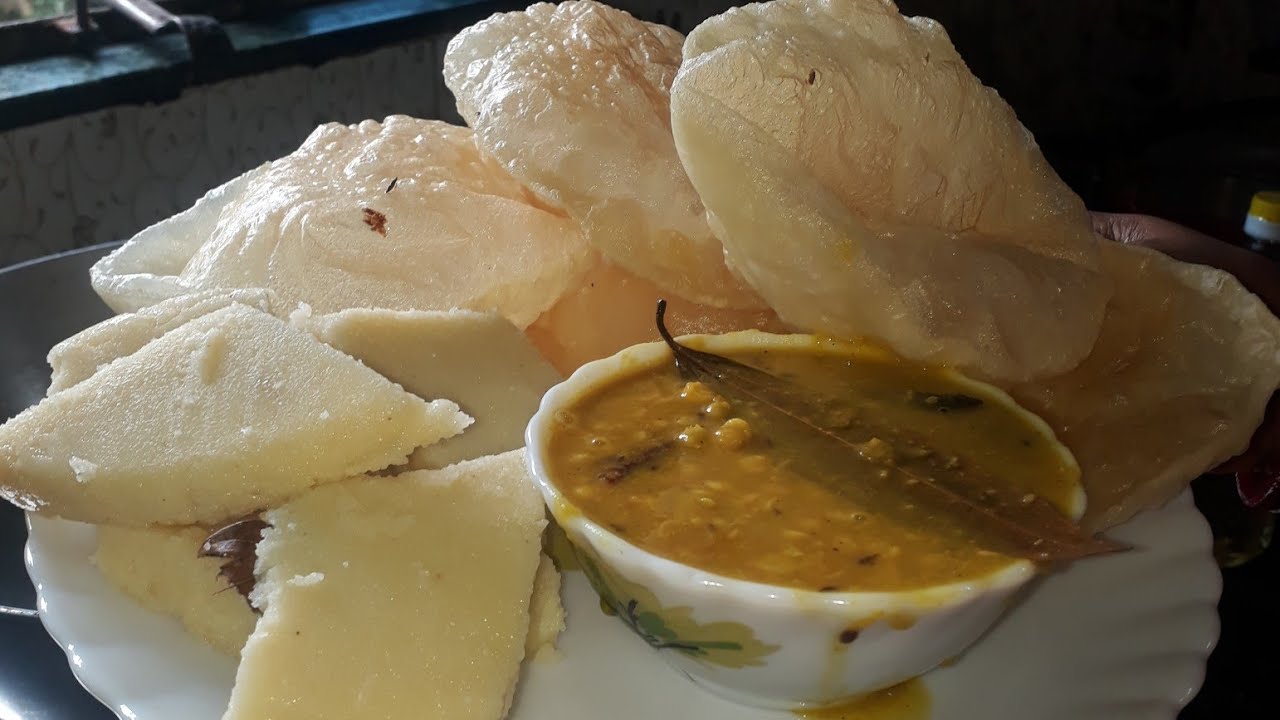 নবমী special জলখাবার লুচি সুজি ও ছোলার ডাল l perfect luchi suji and ...