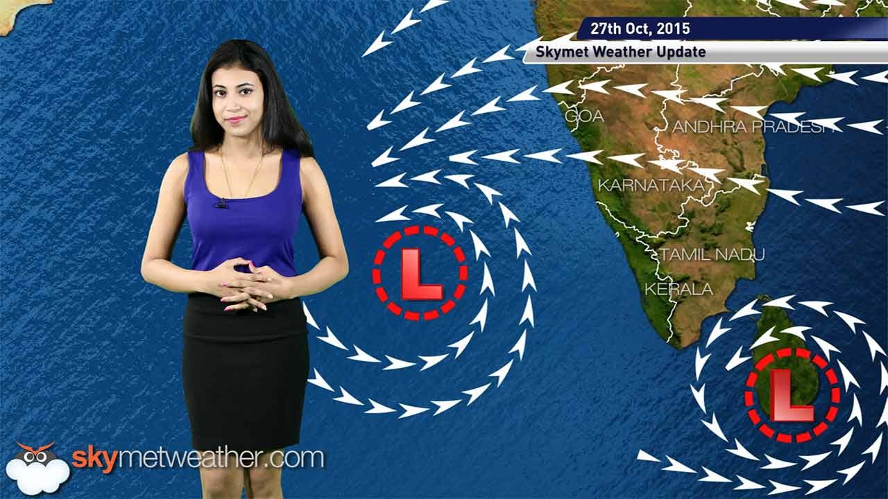 Weather Forecast for October 27, 2015 Skymet Weather - YouTube