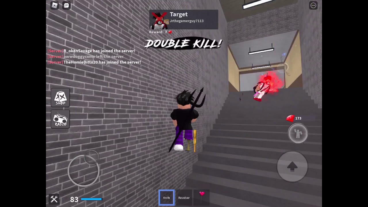 Playing KAT(Aimbot user in server) - YouTube