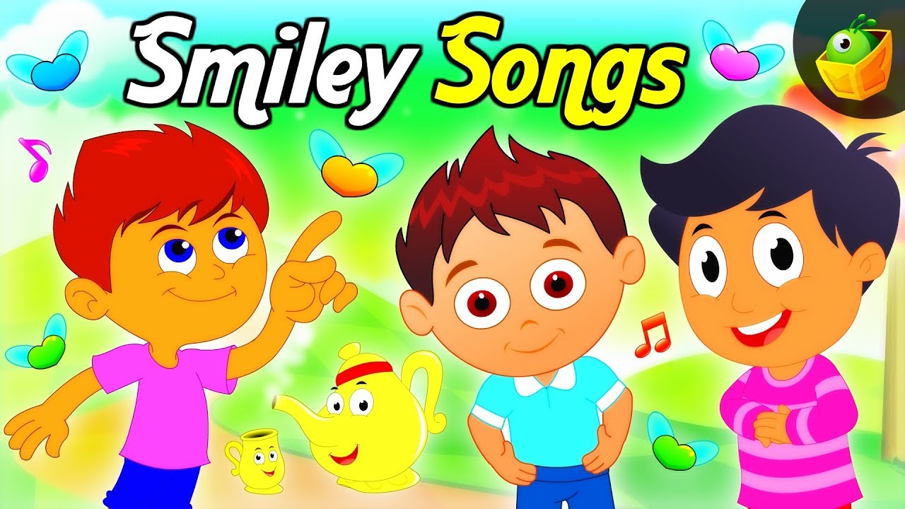 Smiley Songs | Silly little rhymes | Animated English Rhymes - YouTube