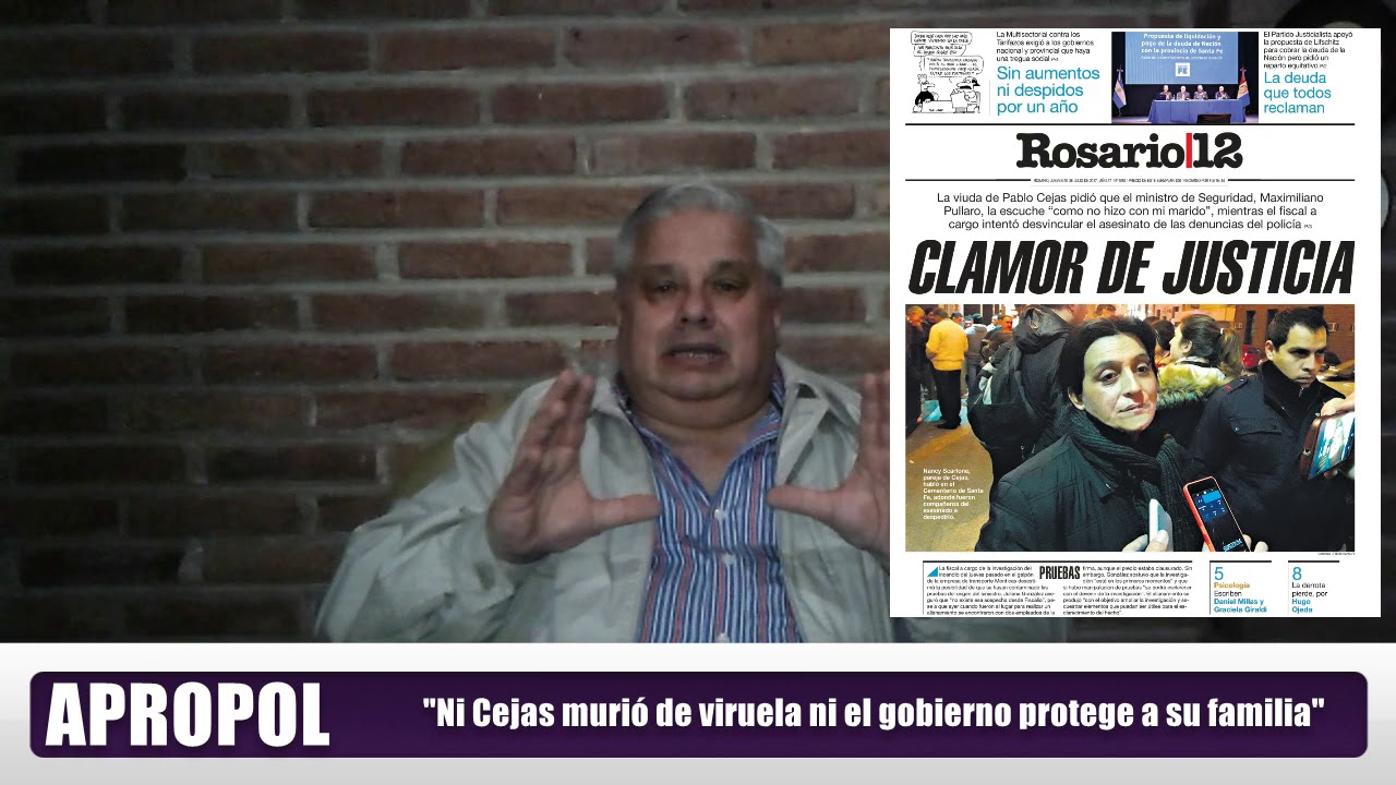 La familia de Pablo Cejas totalmente desprotegida - YouTube