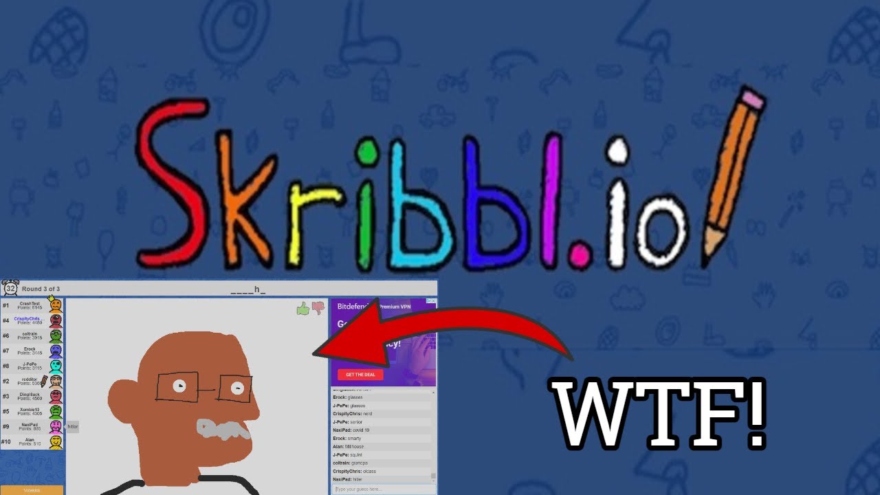 Scribbl Io with the TriFaction! - YouTube