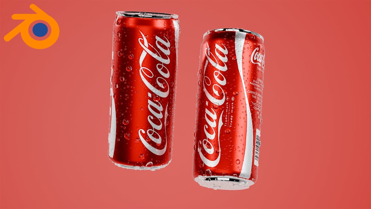Coca Cola (Product Animation) | Made In Blender - YouTube