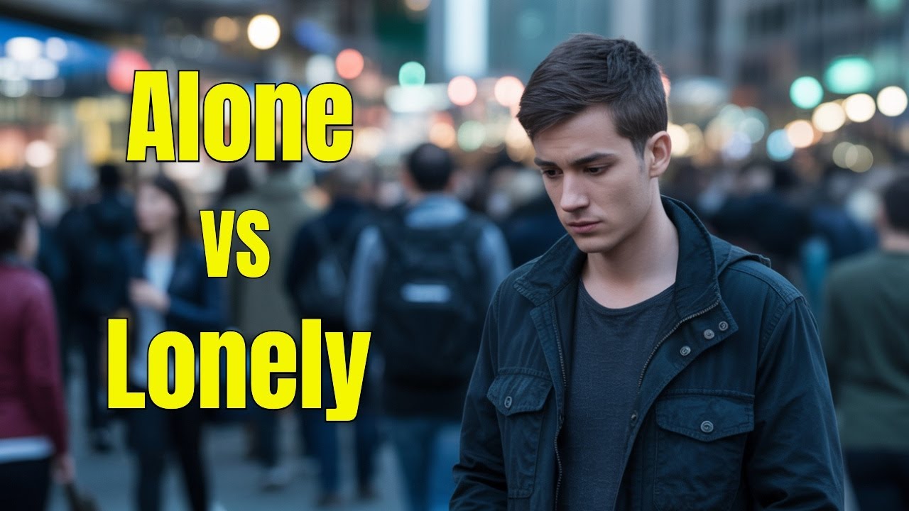 The Difference Between Alone and Lonely - YouTube
