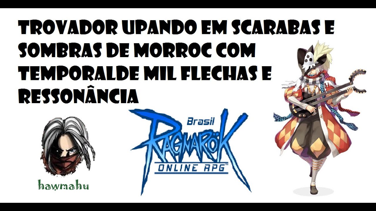 Trovador Upando em Scarabas e Sombras de Morroc com Temporal de Mil ...