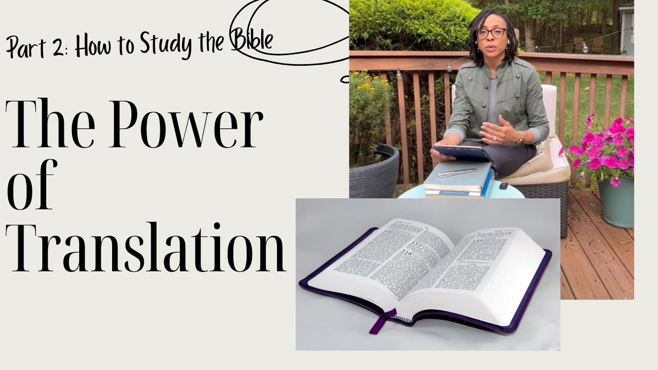 How to Study the Bible Part II, Method 2 - YouTube