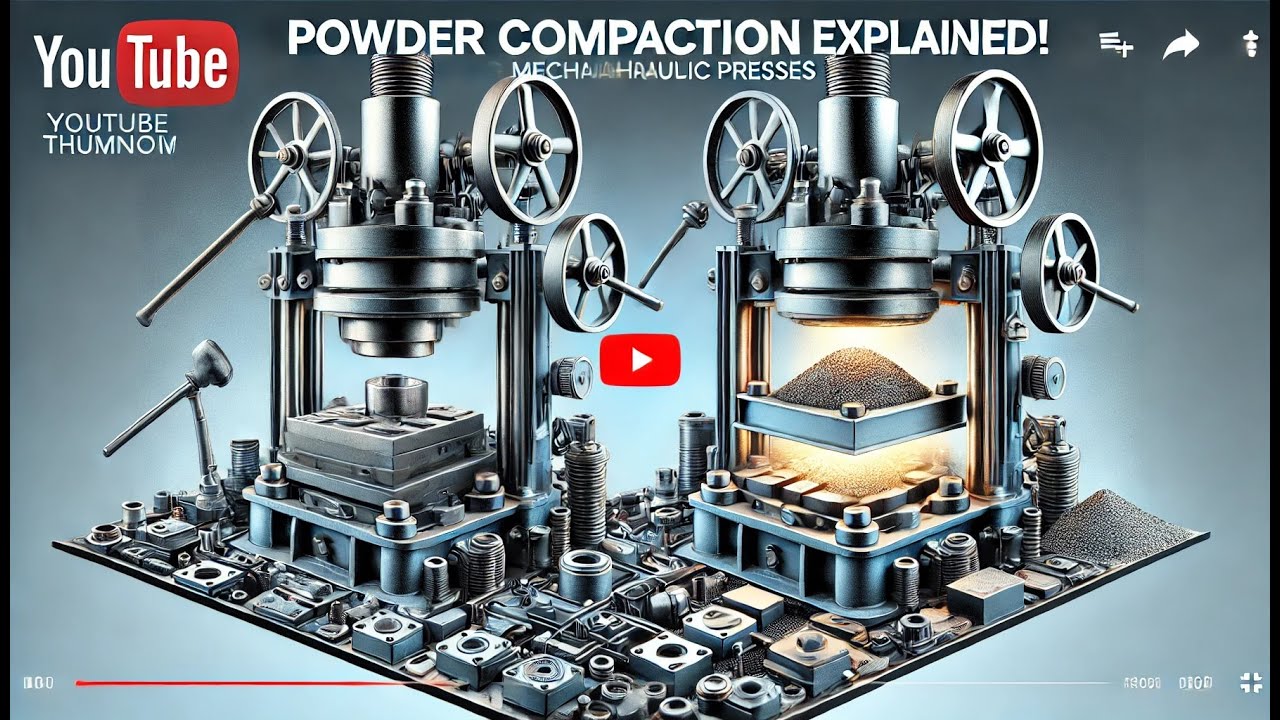 🔴🔴Powder Metallurgy🔴🔴: Powder Compaction Stage Basics - YouTube