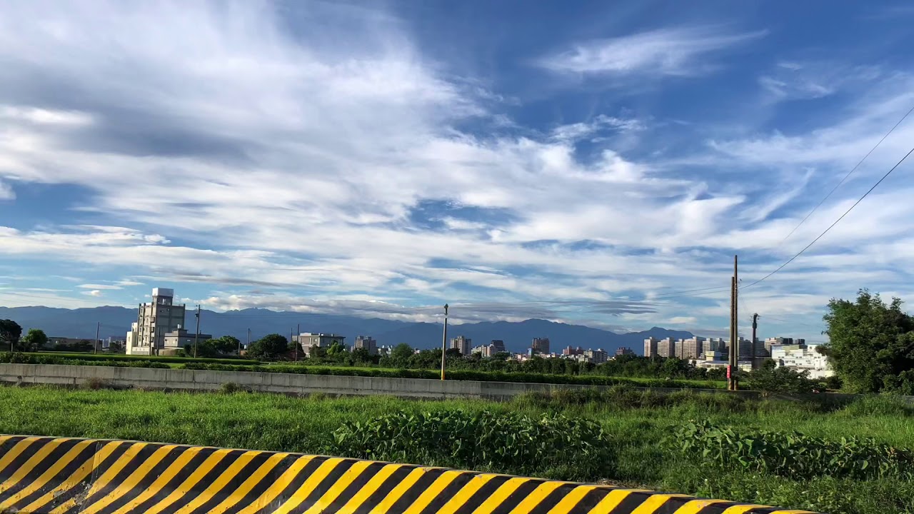 Morning ride in beautiful Zhubei, Taiwan - YouTube