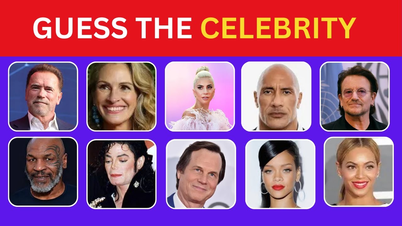 Guess the Celebrity in 5 Seconds | 45 Most Famous People in 2024 - YouTube