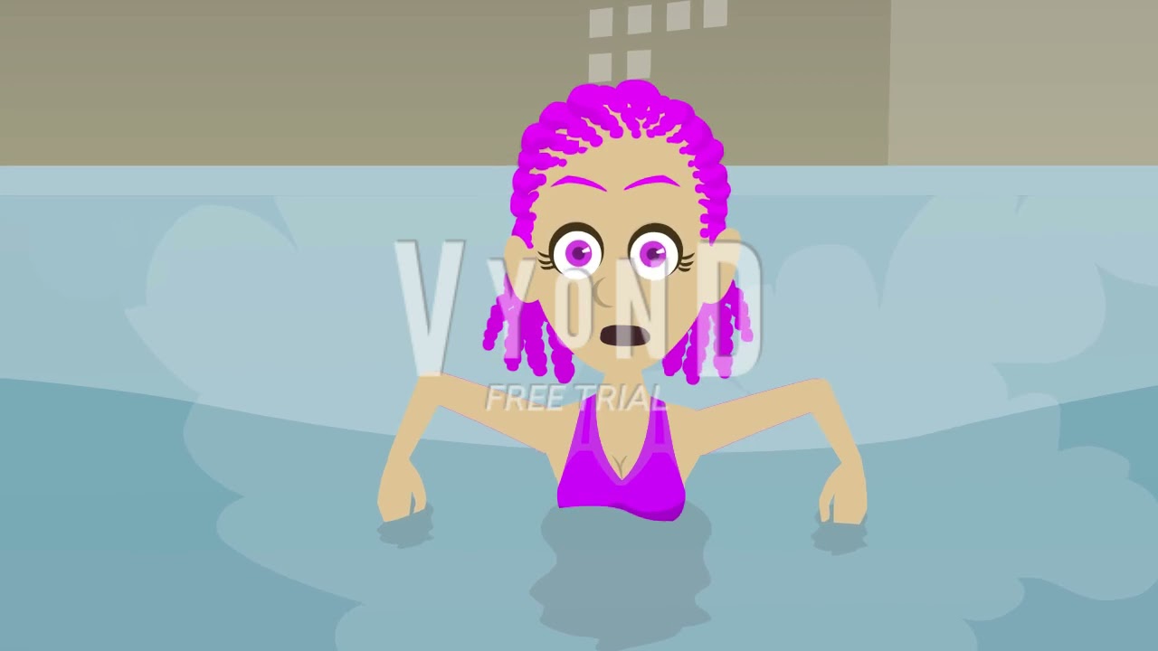 Violy gets banned from the pool and sent to Italy - YouTube