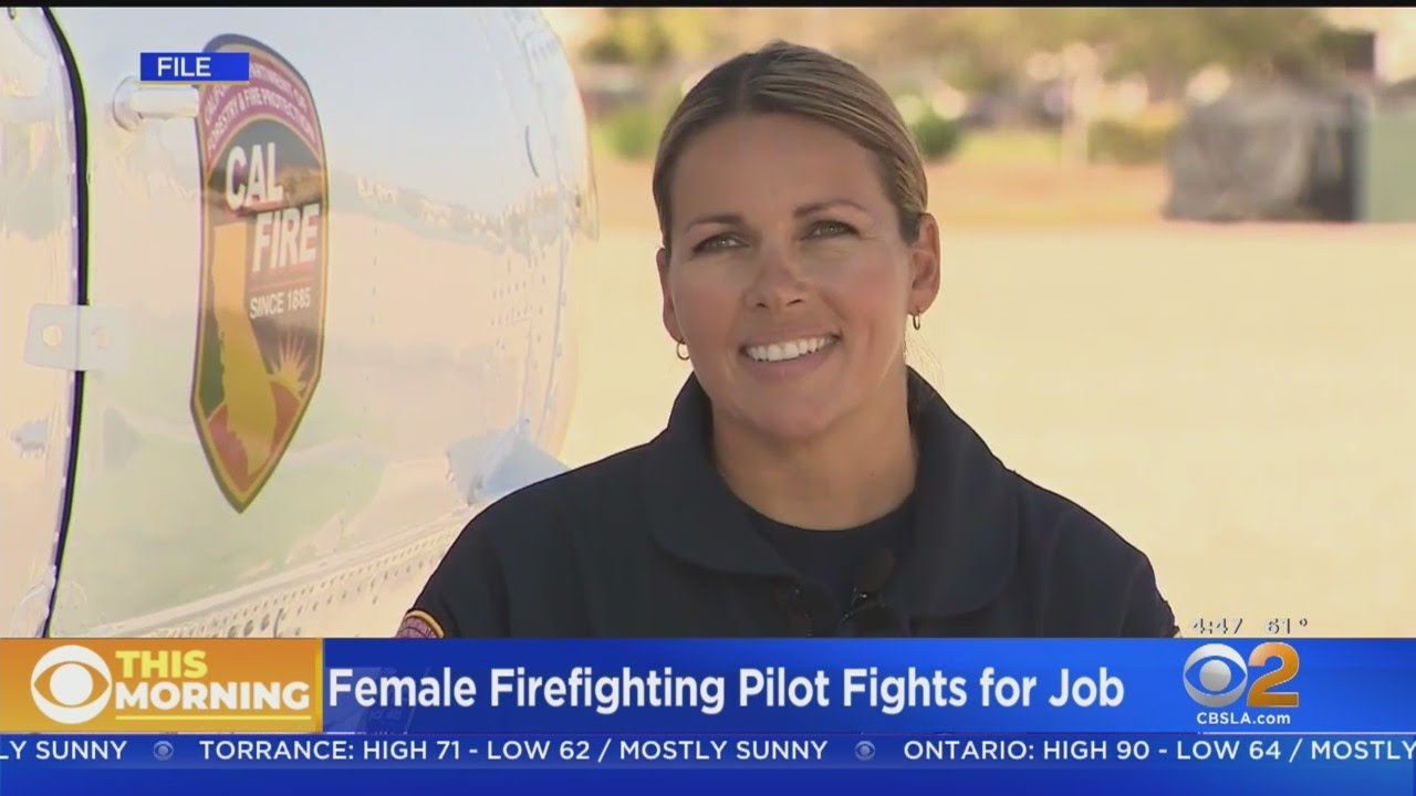 Protesters Demand OCFA's Female Firefighting Pilot Be Rehired - YouTube