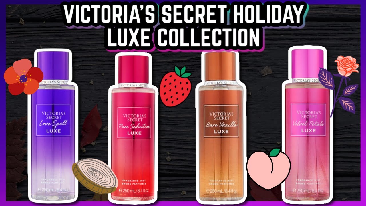 *NEW* VICTORIA'S SECRET LUXE BODY MIST COLLECTION || HOLIDAY FRAGRANCE ...