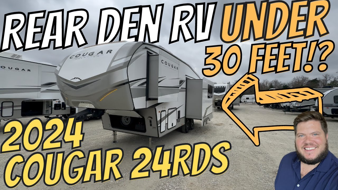 2024 Cougar 24RDS Tour: 5th Wheel Under 30 FEET!?! - YouTube