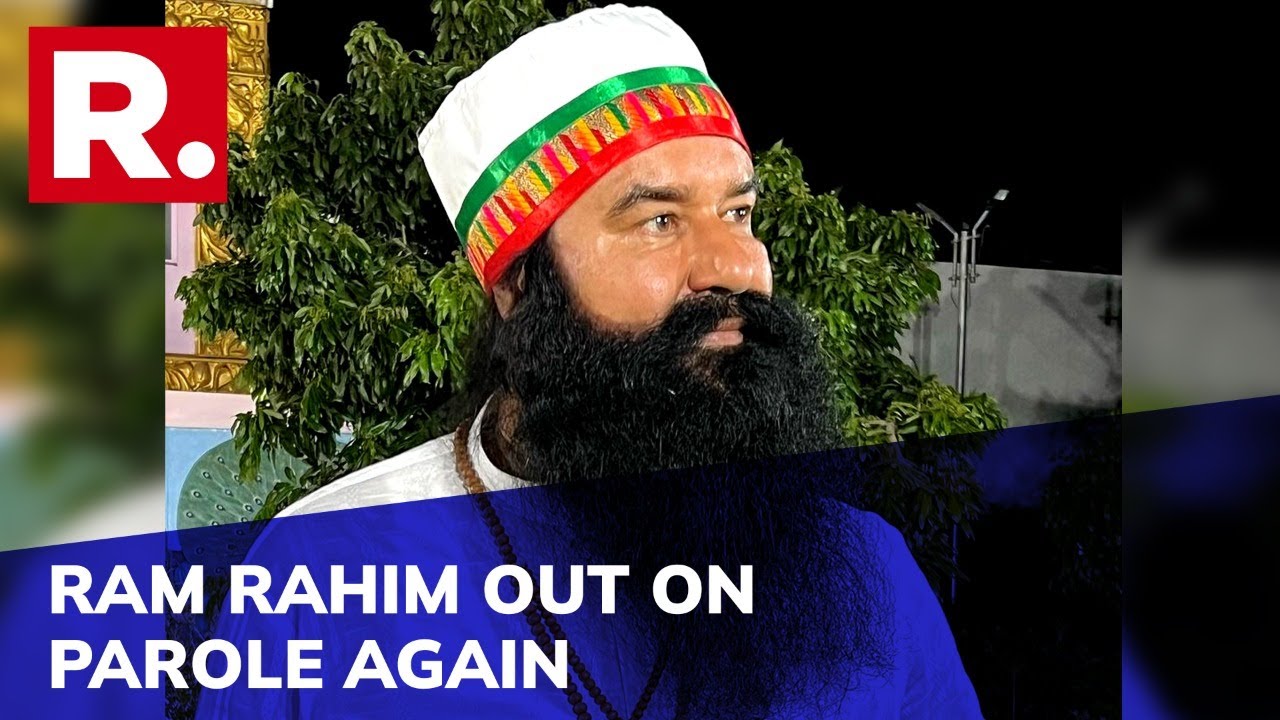 Convicted For Rape & Murder, Gurmeet Ram Rahim Walks Out On 40-day ...