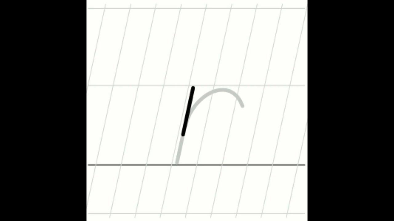 Lower Case Alphabet - r - YouTube