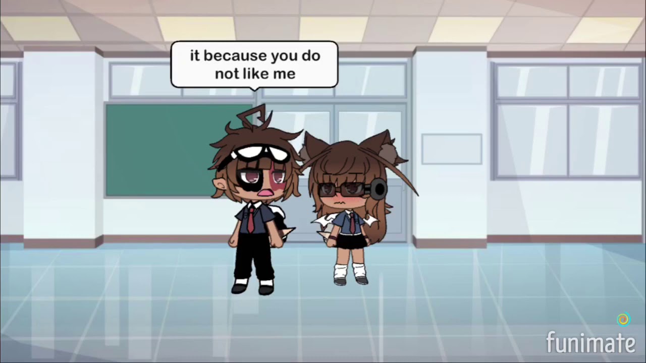 Gacha Life: the shorty in shcool - YouTube