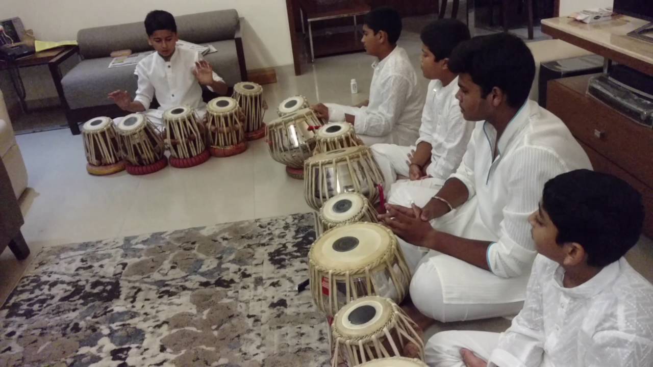 Tabla Tarang Heaven On Drums By Students Of Vikrant Parhar - YouTube