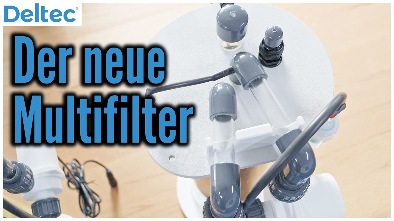 Alle Funktionen des neuen Deltec Multifilter erklärt | Deltec - YouTube