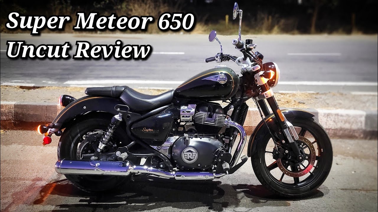 Royal Enfield Super Meteor 650 First Ride Uncut Review 🔥 New Age Beast ...