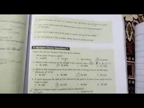 Ex 7d | Q10 Q11 Q12 Q13 | MCQ's unit 7 | Oxford Countdown book 7 - YouTube