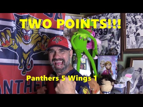 Florida Panthers Beat Detroit Red Wings 5-1 Bob & The Kids! - YouTube