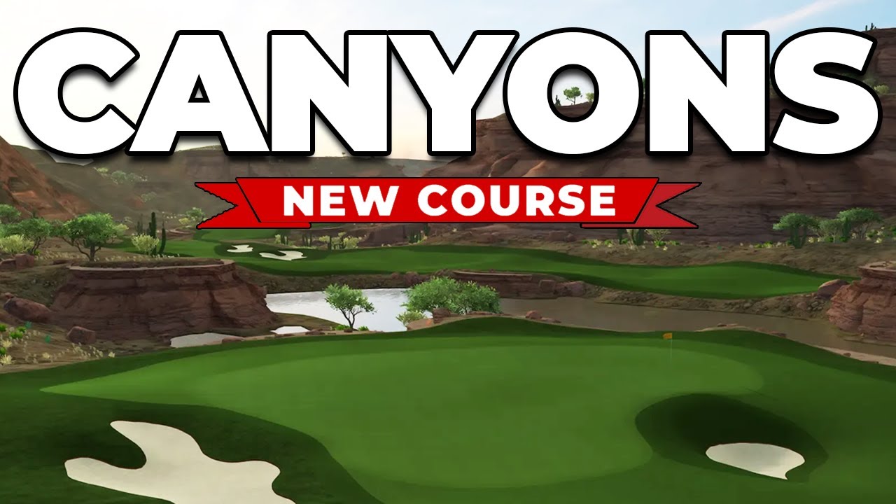 Golf+ New Course Update: Canyons | GOLF+ Quest 3 Gameplay - YouTube