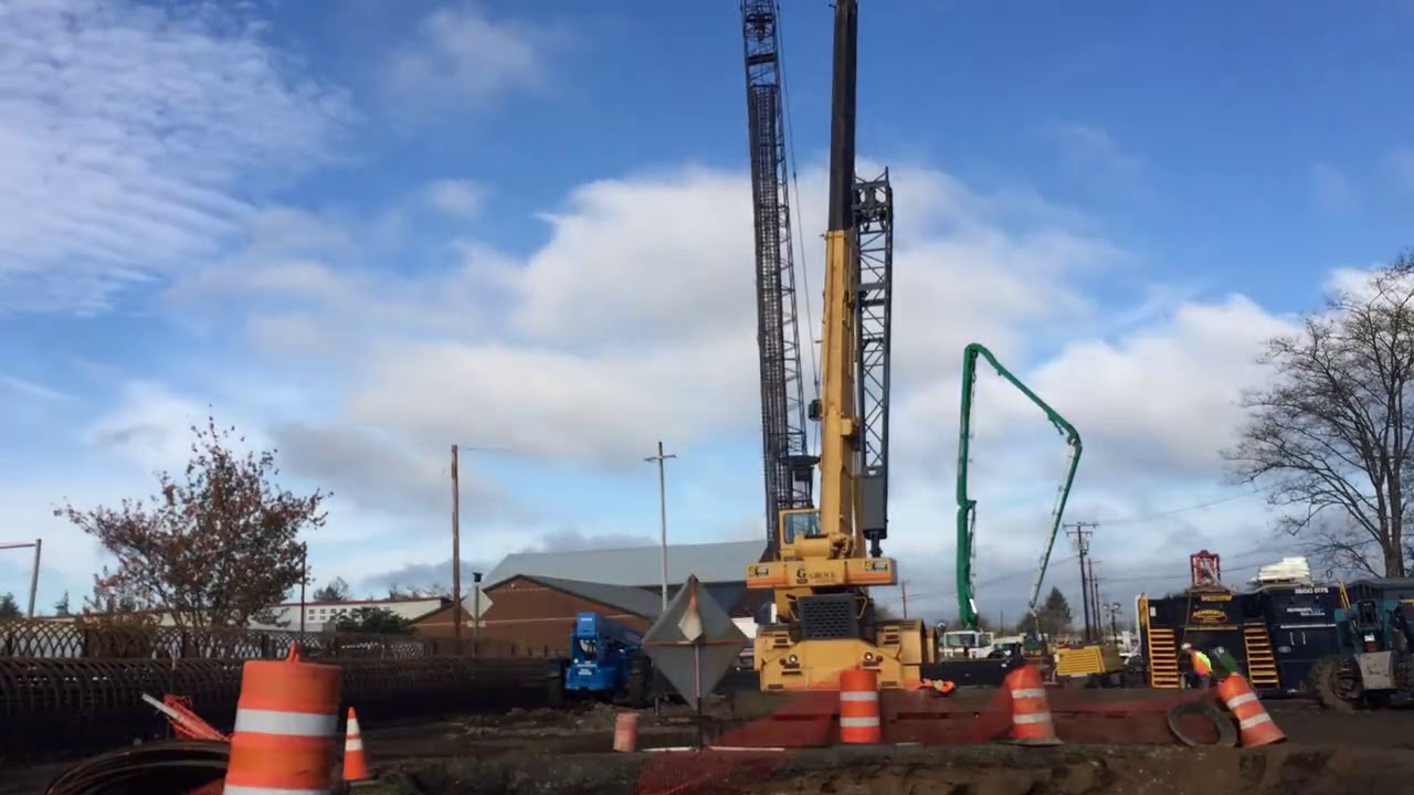 Rebar Cage Hoist Timelapse - YouTube