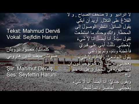 ARAPSKA POEZIJA / ARAPÇA ŞİİR 1 - Seyfettin Haruni