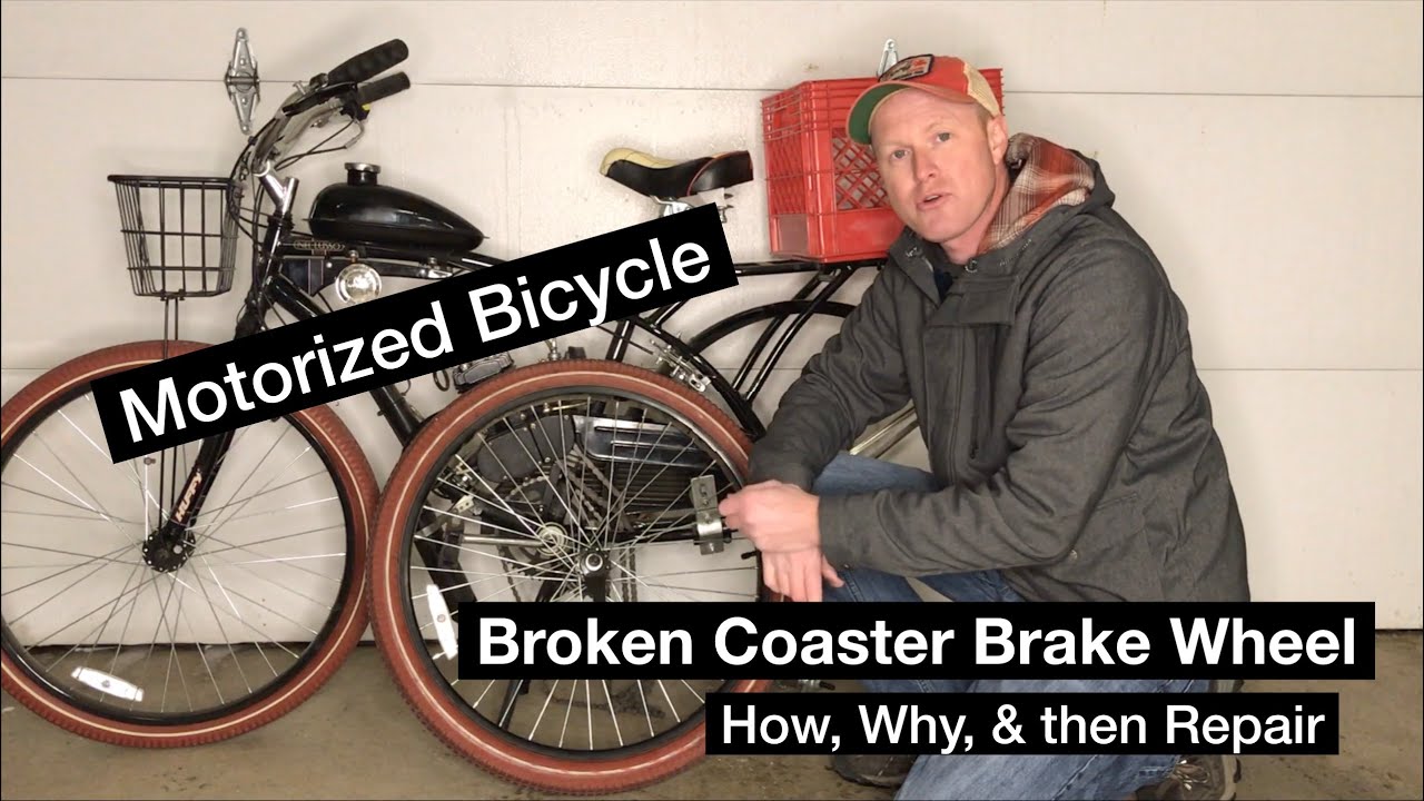Motorized Bicycle Broken Wheel Respoking - Why & How My Wheel Broke ...