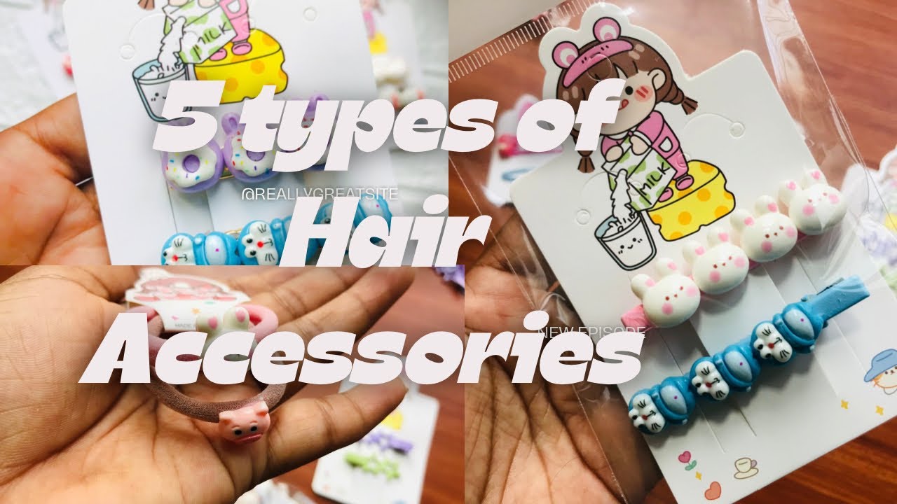 5 Types Of Hair Accessories | How We Premier Our Handmade Product | 🌸🌸 ...
