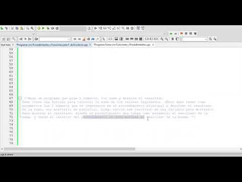Programa para Sumar dos números con Procedimientos y Funciones en C++ ...