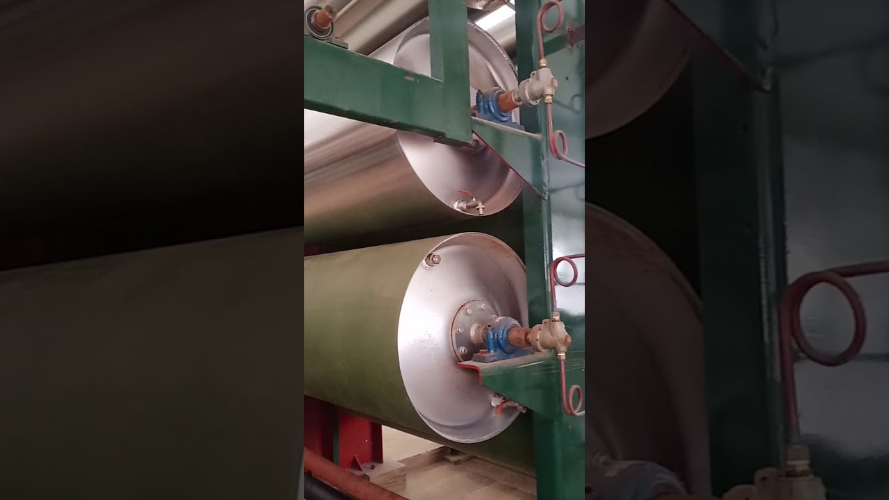 Padding Mangle-Drying Range-Stendering - YouTube