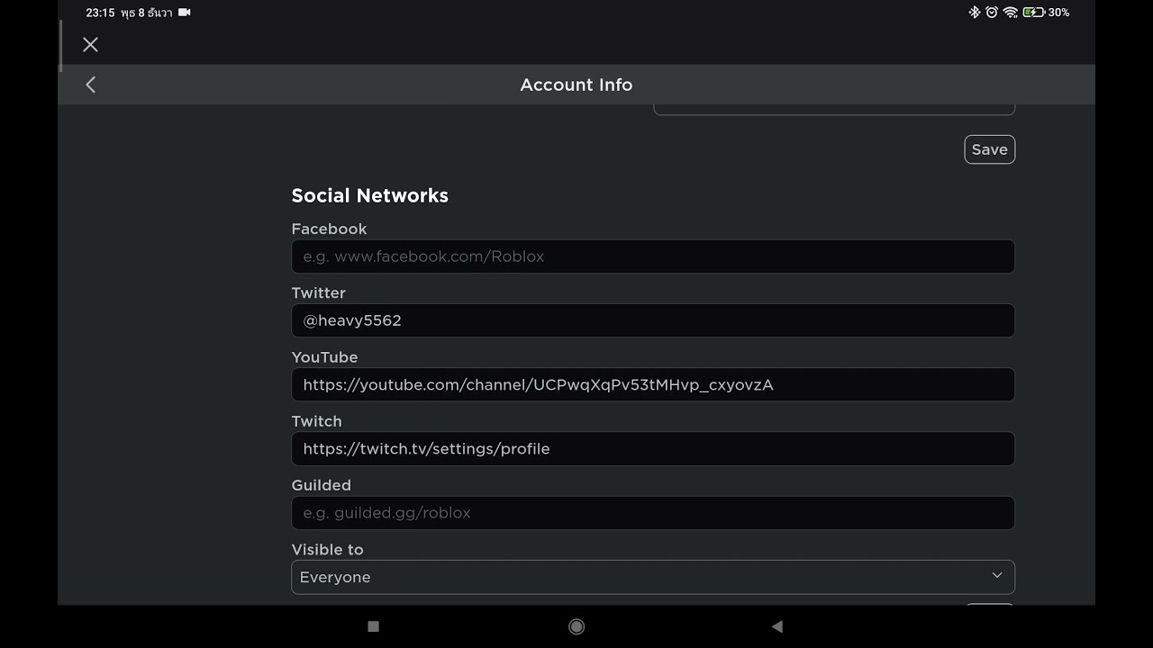 How to use Social Networks in ROBLOX (for the players don't know how to ...