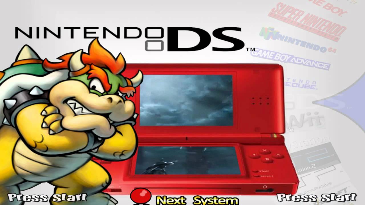 Custom Hyperspin main menu theme Nintendo DS - YouTube