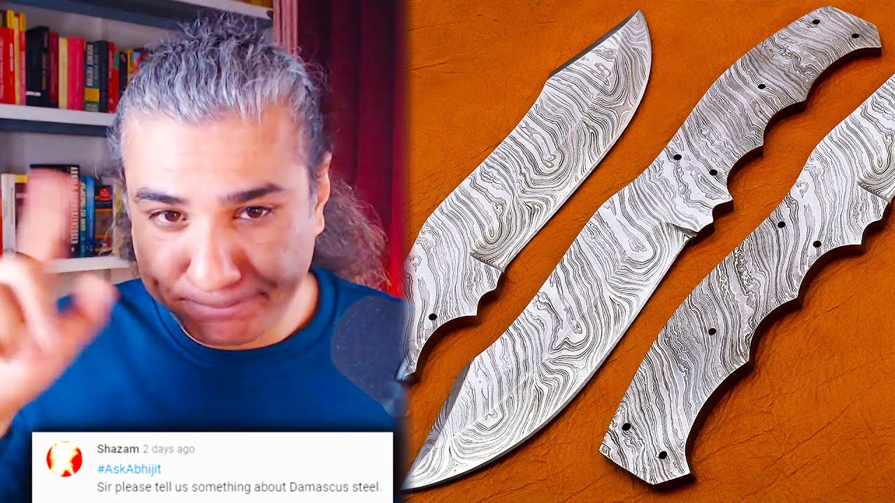 "Damascus Steel" Was Indian Steel - YouTube