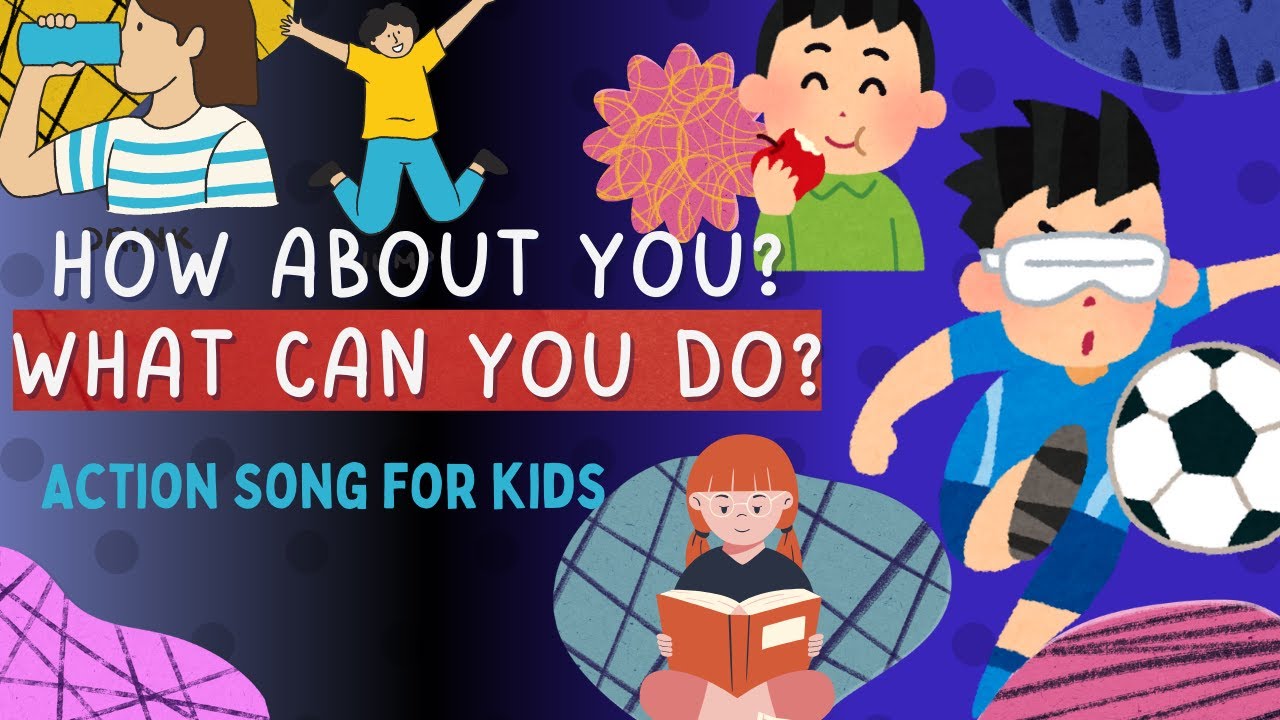 Action song for kids |Kids vocabulary - Action Verbs - Learn English ...