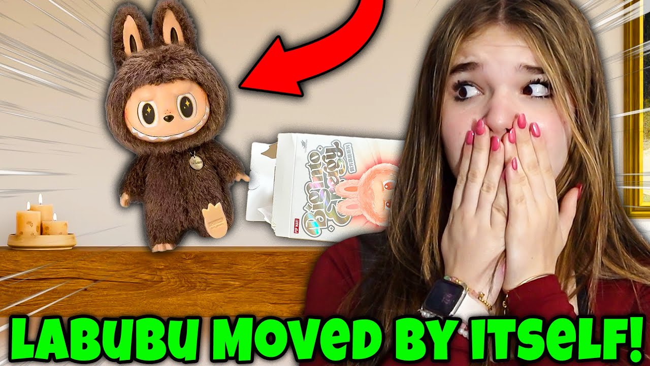 Creepy LABUBU Doll Moved By ITSELF At NIGHT! 😱😱 - YouTube