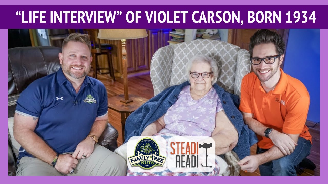 LIFE INTERVIEW OF VIOLET CARSON - YouTube
