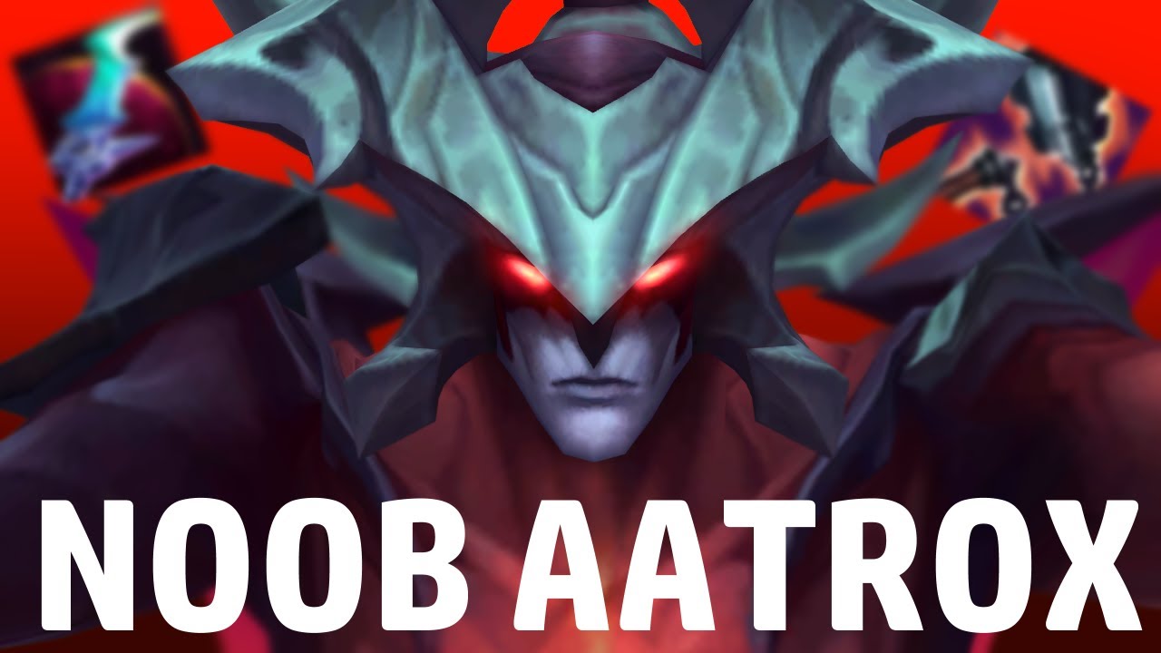 Quick Aatrox Ability Showcase ( for bad ) - YouTube
