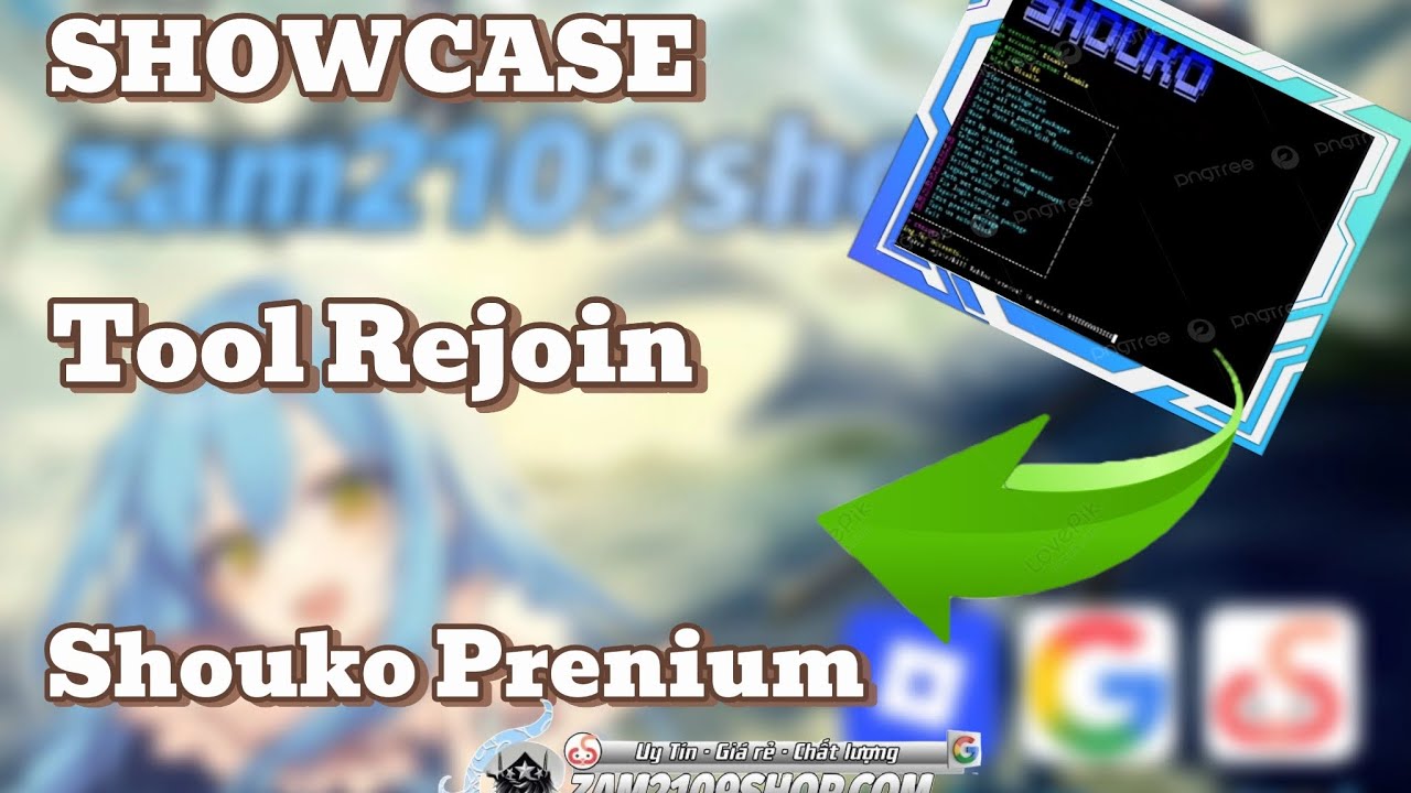[ 💯 Showcase 💯 ] Hướng dẫn setub Tool rejoin Shouko.dev Prenium ...