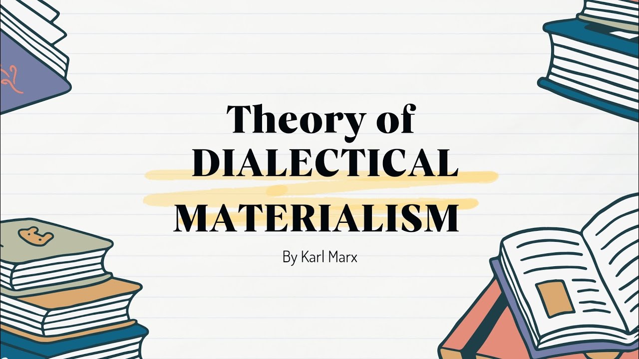 Theory of dialectical materialism||By karl Marx||Sociology - YouTube