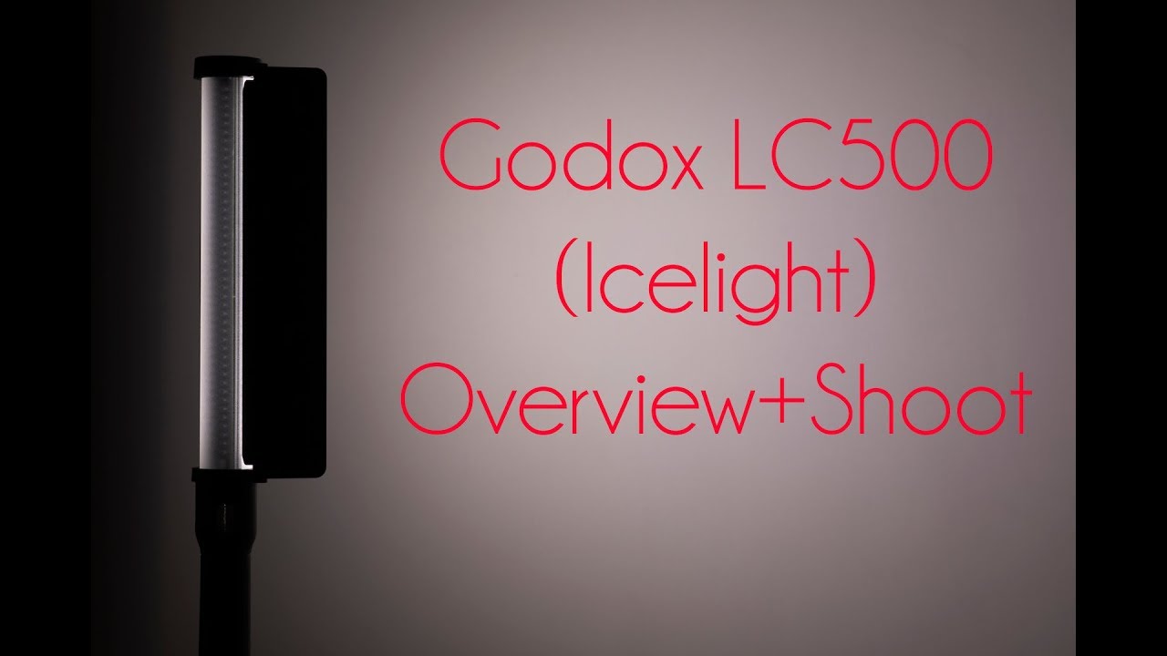 First look & overview of the Godox LC500 Icelight - YouTube