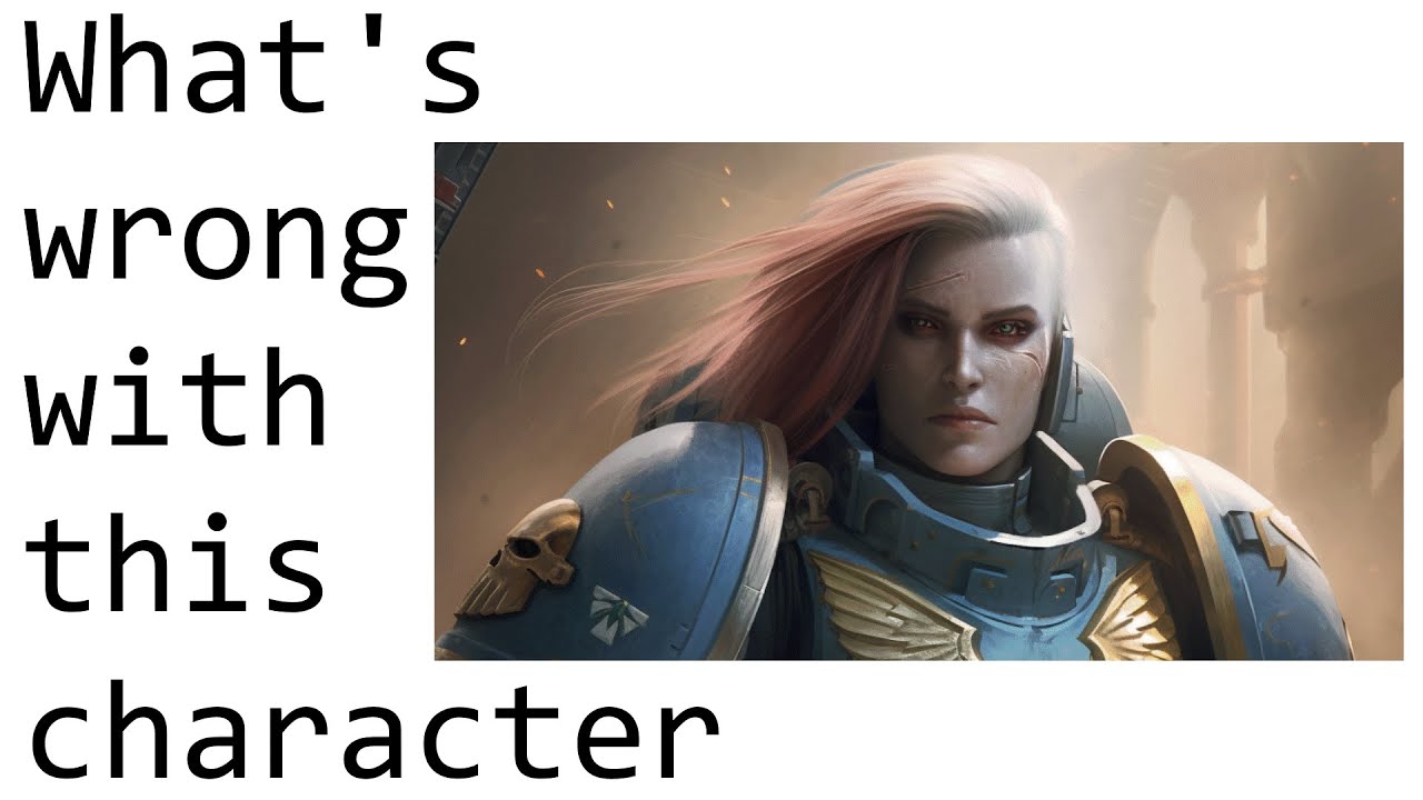 Why are Warhammer 40k fans upset at this new character - YouTube
