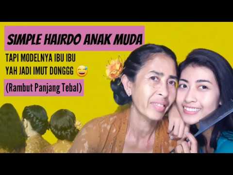 SIMPLE HAIRDO TANPA SPREY RAMBUT | HAIRDO KONDANGAN | HAIRDO KE PURA | TUTORIAL HAIRDO | TRI ...